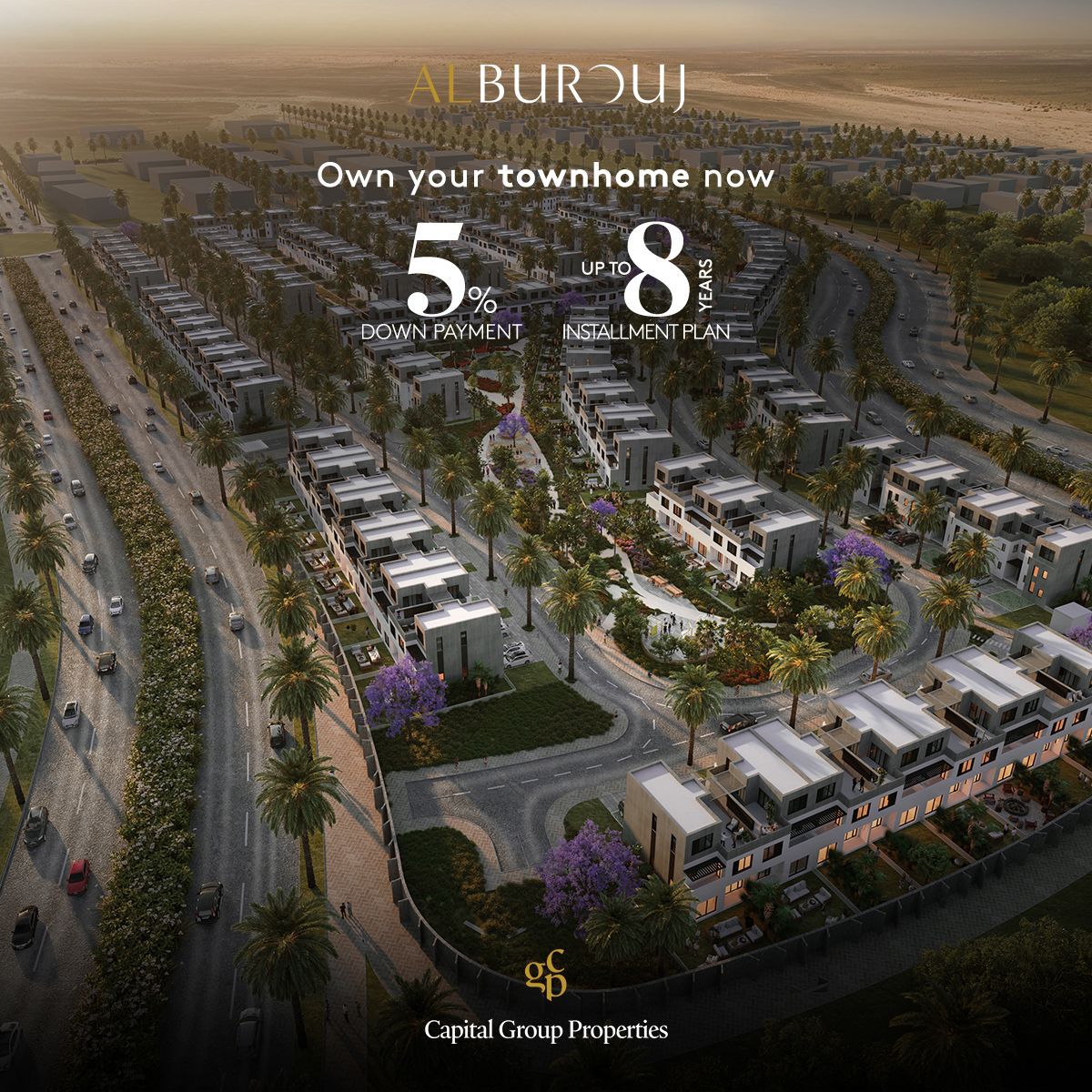 Al Burouj Compound El Shorouk - Elevation Realestate