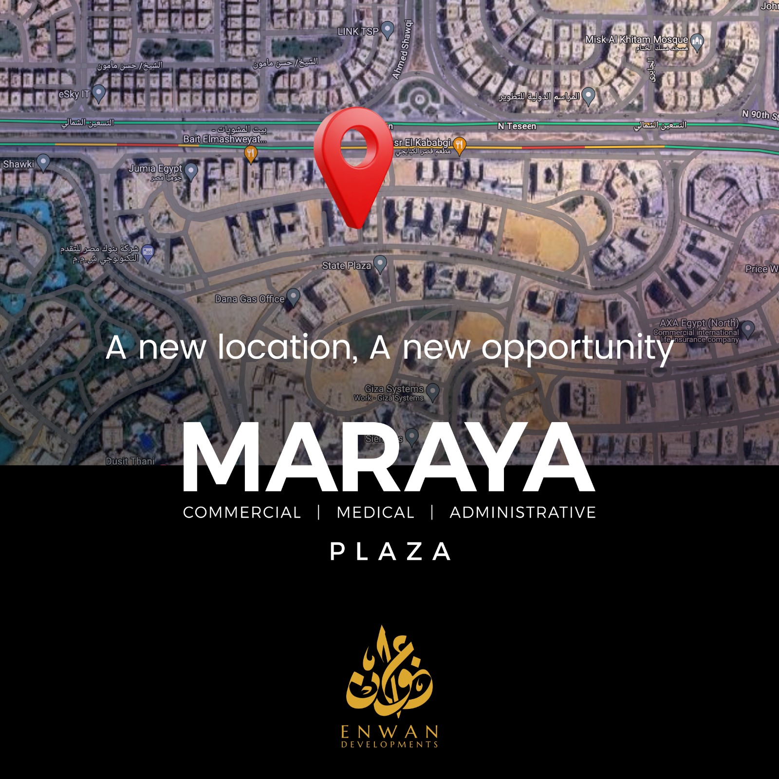 Maraya Plaza New Cairo by Enwan 2026 | - Elevation Realestate