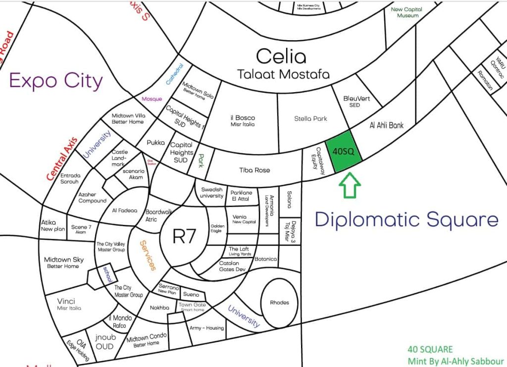 40 Square New Capital by Mint Sabbour