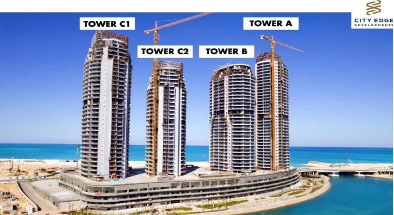 Beachfront Towers New Alamein City Edge